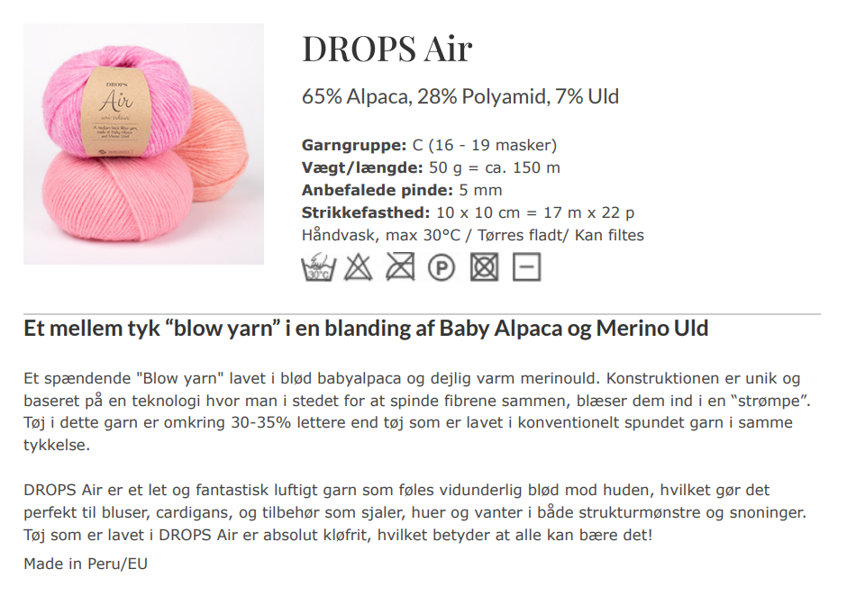 DROPS AIR :: mitgarneventyr